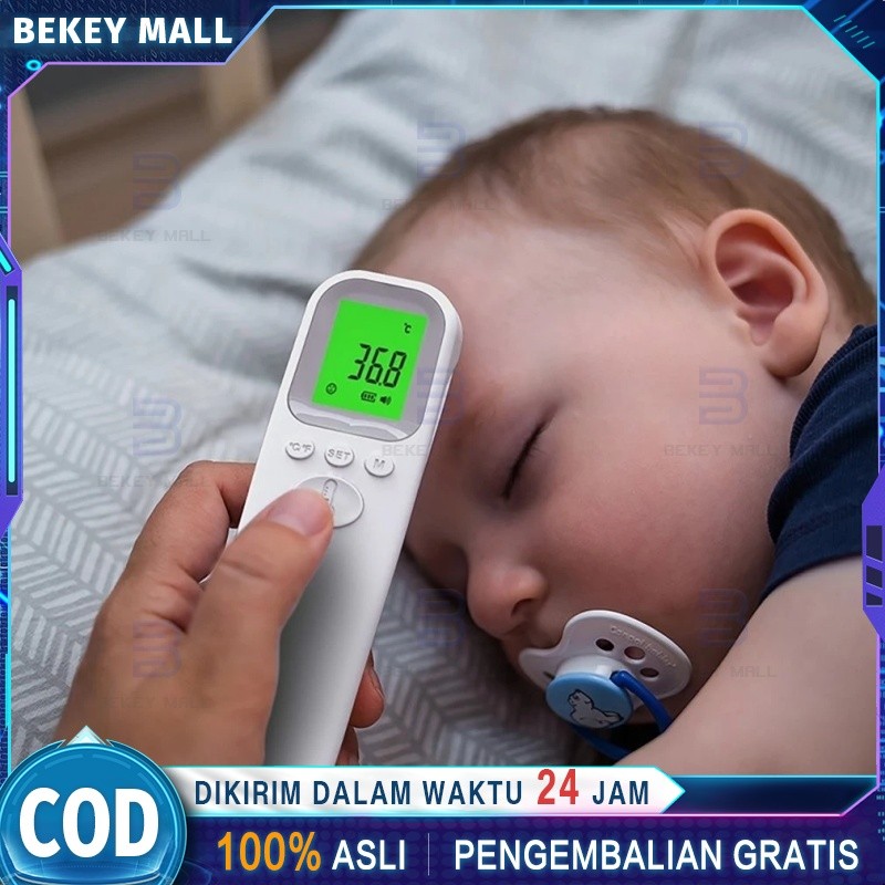 Jual BEKEY Thermogun Termometer Suhu Usb Thermometer Digital Infrared Gun Termometer Non Contact ...