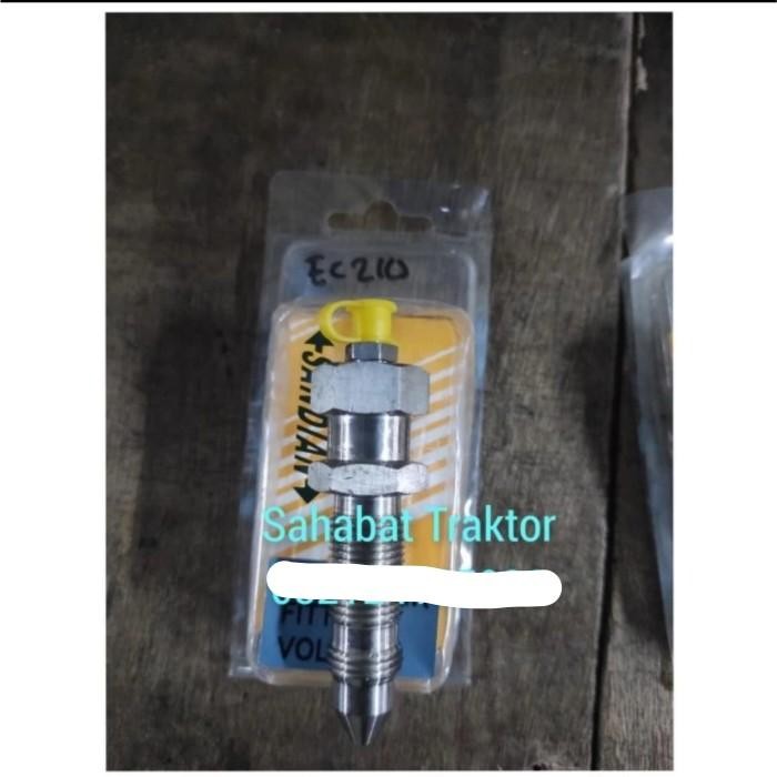 Jual Adjuster fitting nepple grease nepel track Volvo EC210B Sandian ...