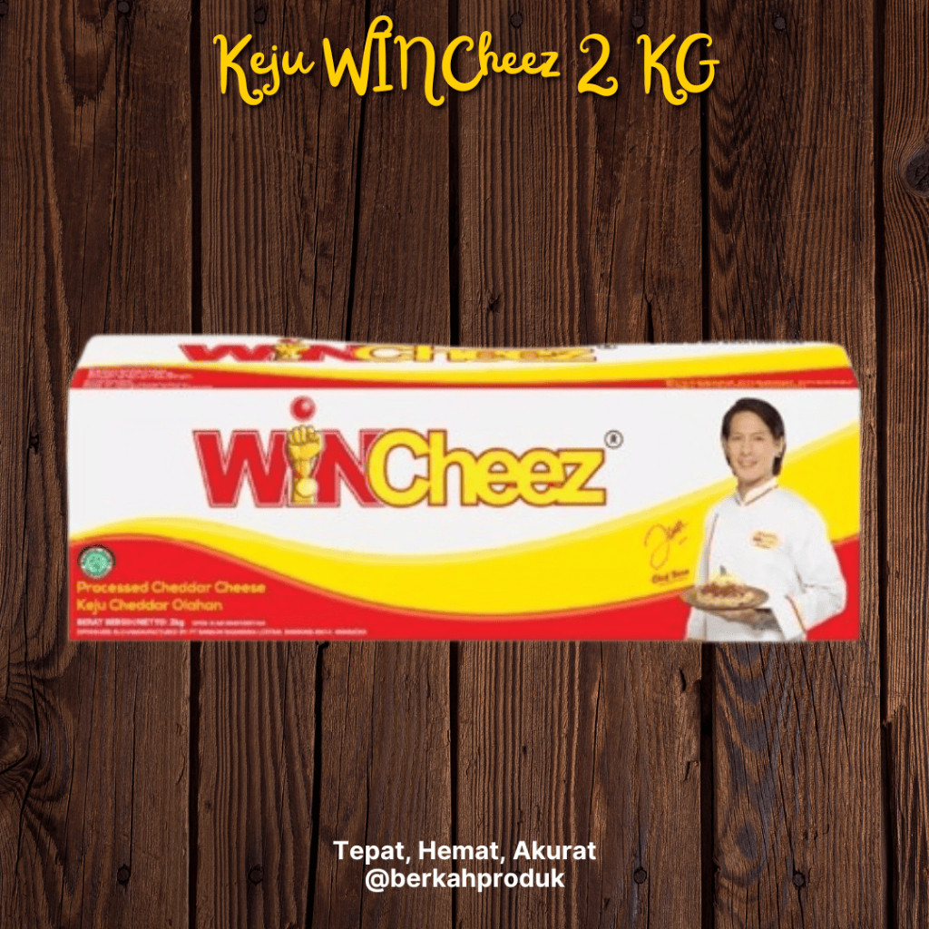 Jual Keju WINCHEES Keju Cheddar BALOK 2 KG | Shopee Indonesia