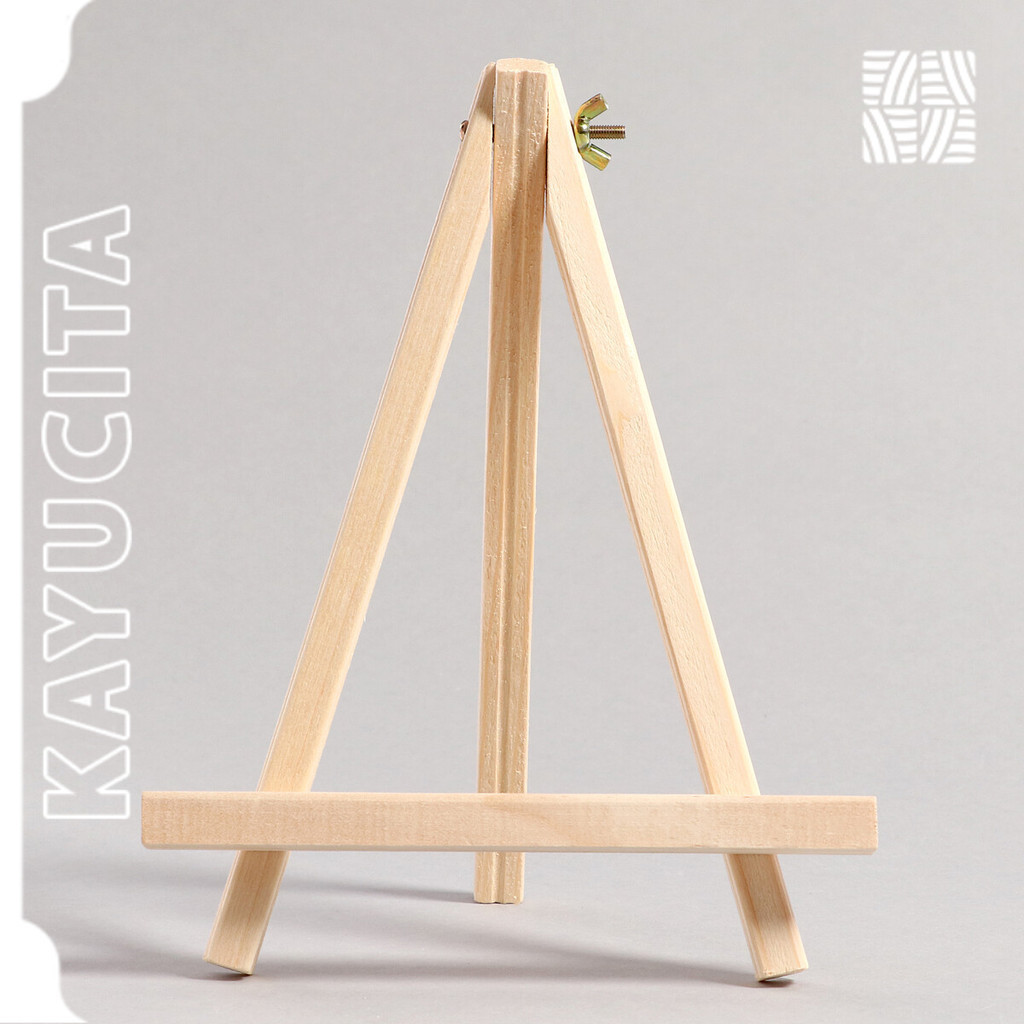 Jual Stand Kayu Wooden Easel - Stand Pigura Kayu Jati Belanda | Shopee ...