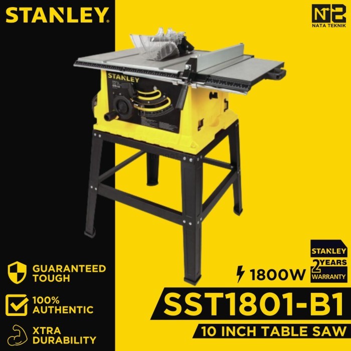 Jual Mesin Meja Potong 10 inch table saw SST1801 STANLEY SST 1801 ...