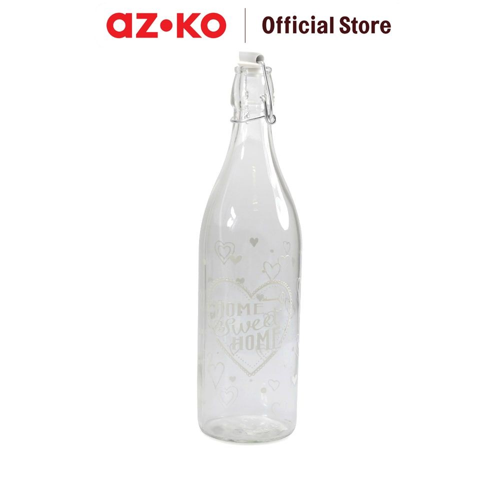 Jual AZKO Cerve 1 Ltr Lory Home Sweet Home Botol Kaca | Shopee Indonesia