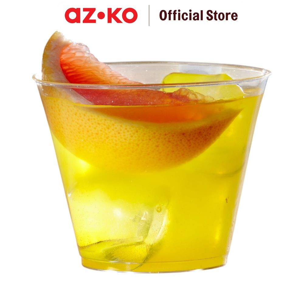 Jual AZKO Kris 266 ml Set 25 Pcs Gelas Plastik Disposable Gelas Sekali ...