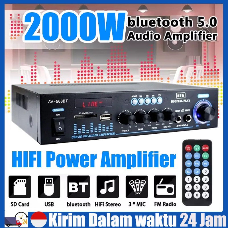 Jual 【Stok Tersedia】220V European Standard Household Mini Car Audio ...