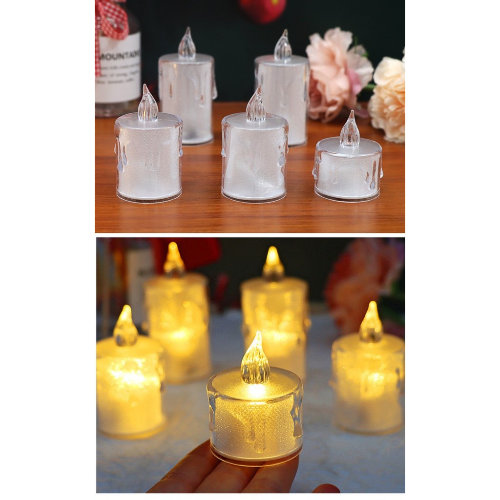 Jual Lilin LED - Crystal Electric Candle Light - Lilin Natal - Smoke ...