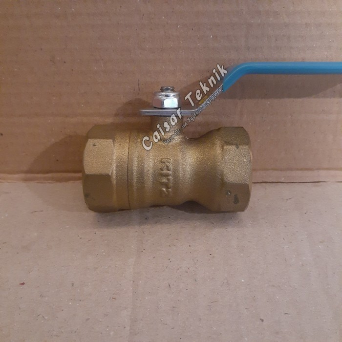 Jual Stop Kran Ball Valve Kitz 1 1/2 inch | Shopee Indonesia