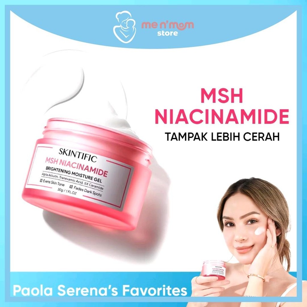 Jual SKINTIFIC - MSH Niacinamide Brightening Moisturizer Gel 30g ...