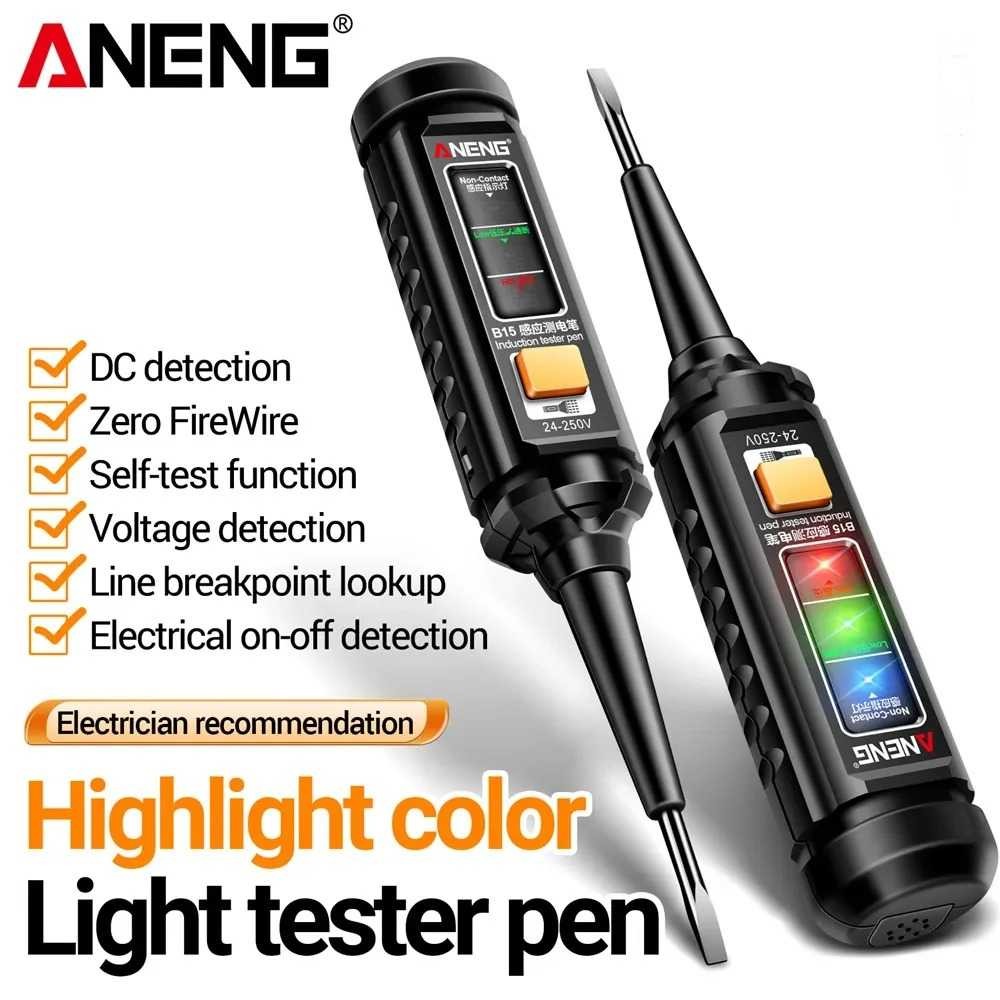 Jual ANENG Digital Multimeter Tespen Tester AC Voltage NCV Sound Alarm ...