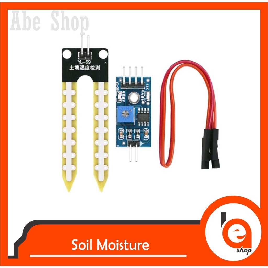 Jual Soil Moisture Sensor Hygrometer Kelembapan Tanah For Arduino etc ...