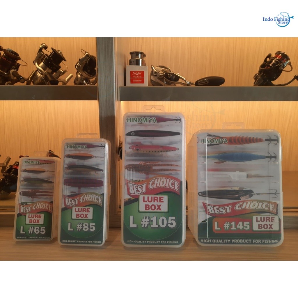 Jual Lure Box Hinomiya Kotak Umpan Pancing L65, L85, L105 dan L165 | Shopee Indonesia