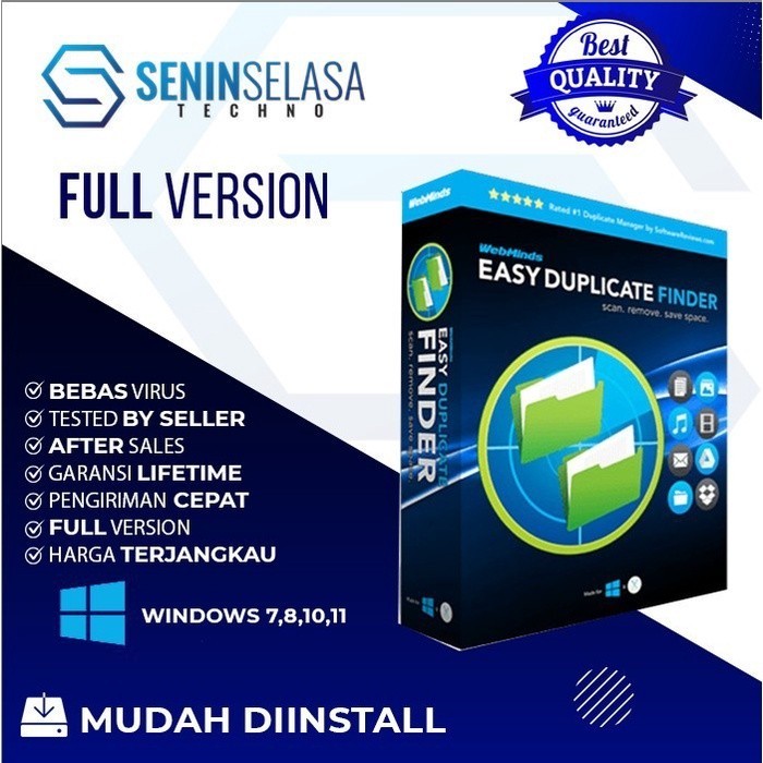 Jual Software Mencari File Duplikat: Easy Duplicate Finder 7 [WIN ...
