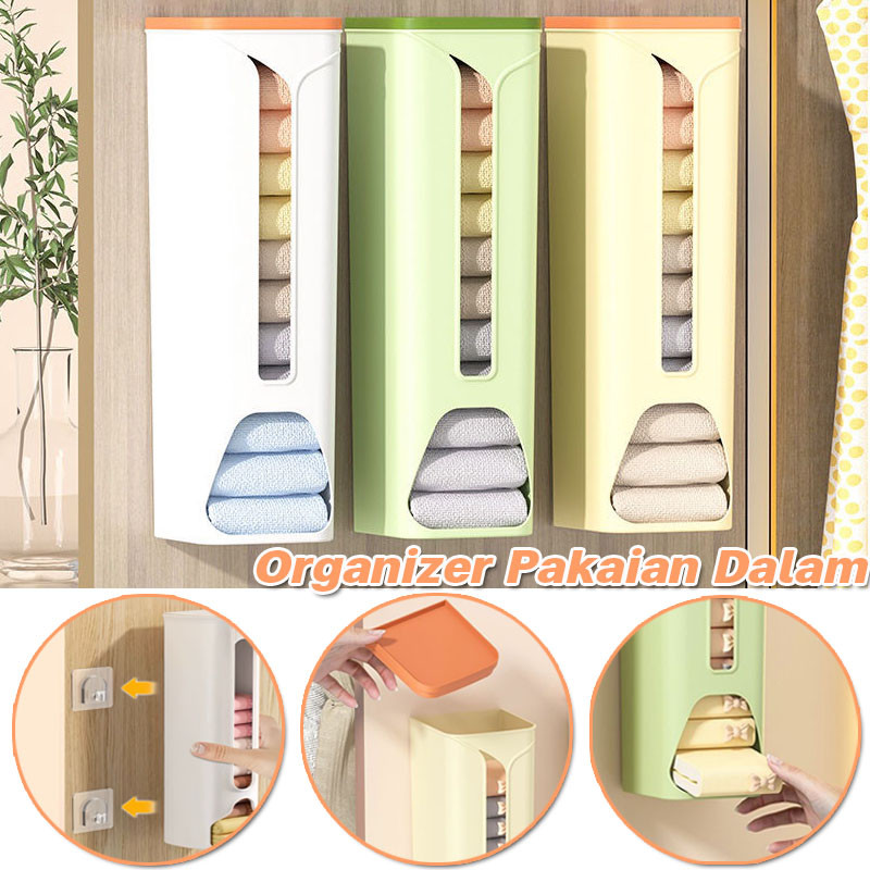 Jual NEW 3Warna Tempat Underware CD Storage Kotak Penyimpanan Kaus Kaki ...