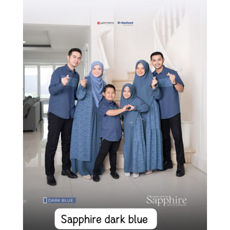 Jual (READY) SARIMBIT YASMEERA SAPPHIRE DARK BLUE | Shopee Indonesia