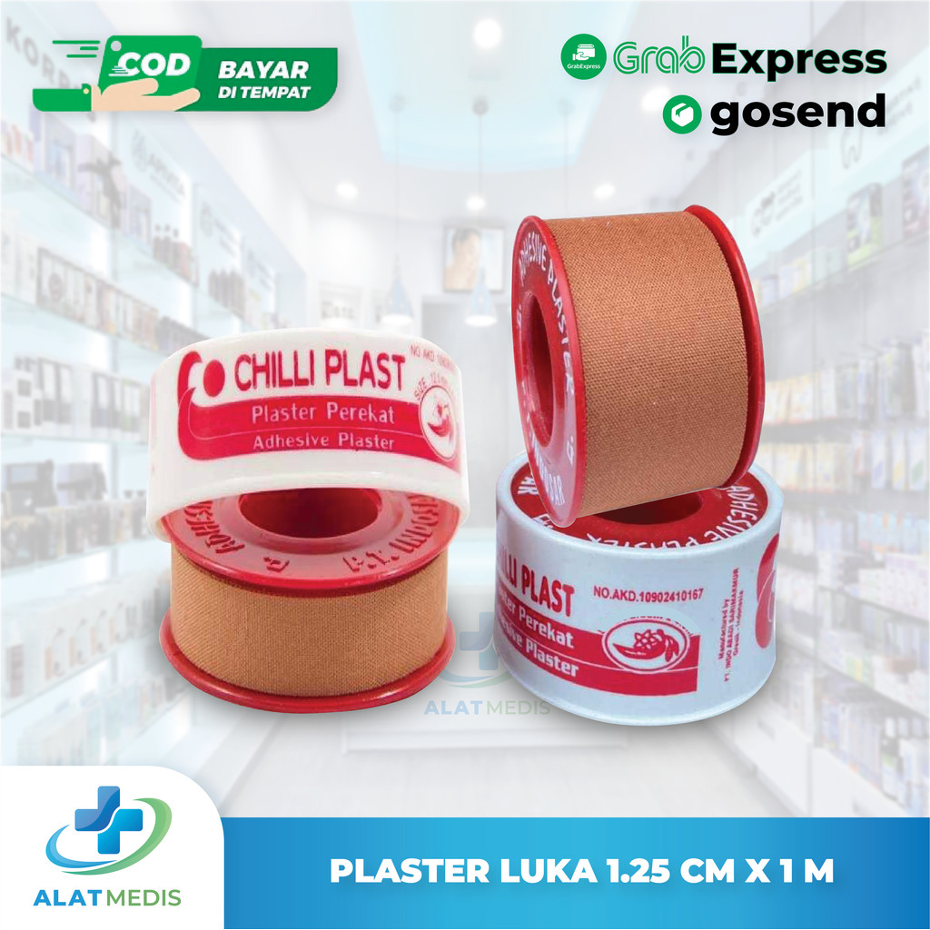 Jual Chilli Plast Plester Luka Plester Roll Luka | Shopee Indonesia