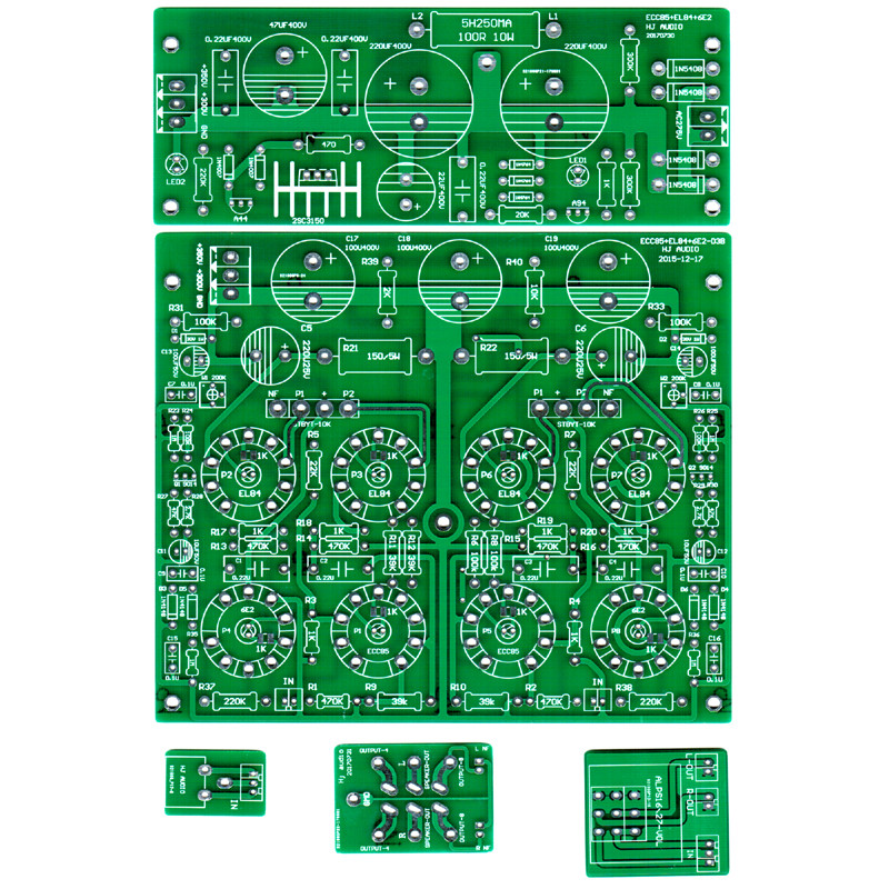Jual HUAJI AUDIO Tube tube amplifier power amplifier ST-EL84PP 2*13W push-pull combined machine ...