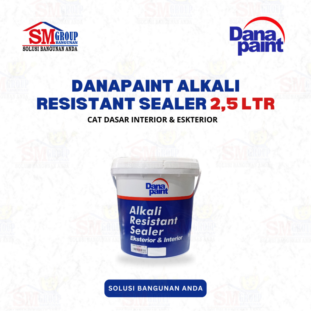 Jual Cat Dasar Danapaint Alkali Resistor Sealer 2,5 Liter | Cat Dasar ...