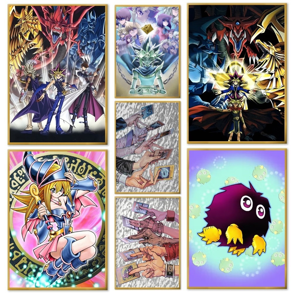 Jual Yu-Gi-Oh Pharaoh Atem Yami Yugi Poster Self-adhesive Art ...
