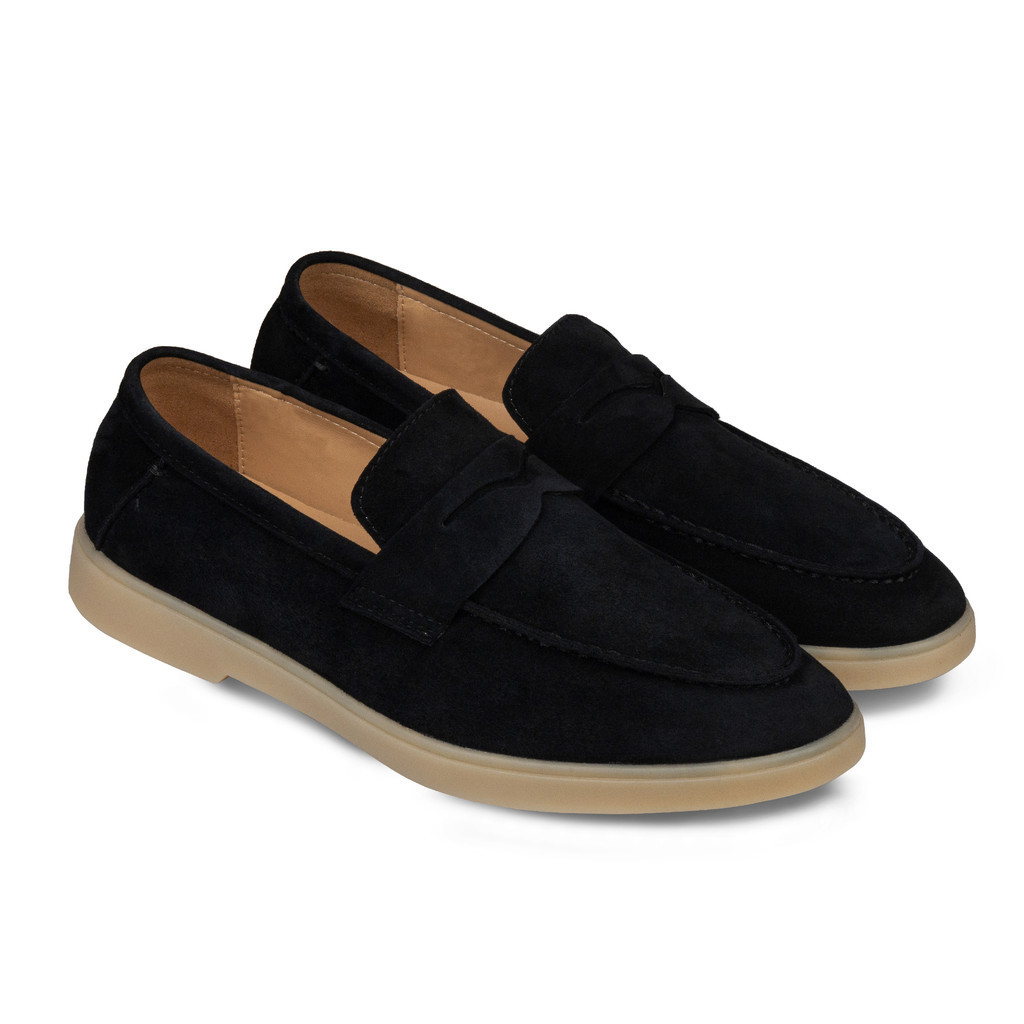 Jual Pier Penny Loafers Black - Nappa Milano - Sepatu Kulit Pria ...