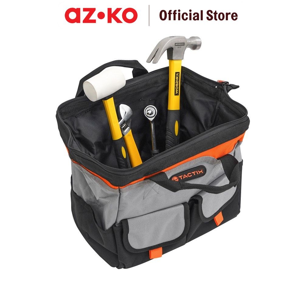 Jual AZKO Tactix Tas Perkakas 30 cm Toolbox Tempat Peralatan Bengkel ...