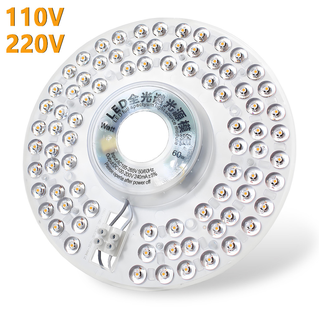 Jual LED Panel Light Ceiling Lights LED Module 220V 110V Ceiling Fan ...