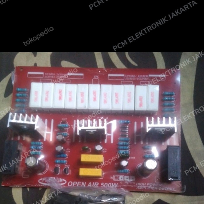 Jual SB99 kit power amplifier ampli open air 500w 500watt 500 watt ...