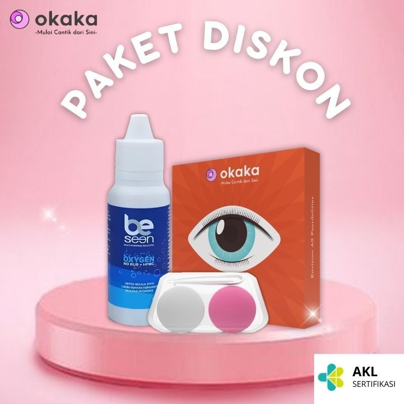 Jual PAKET DISKON OKAKA (SUDAH TERMASUK SOFTLENS) | Shopee Indonesia