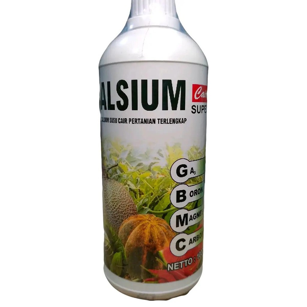 Jual Pupuk Calsium Cair 1 liter Nutrisi Pelengkap Tanaman Pencegah ...