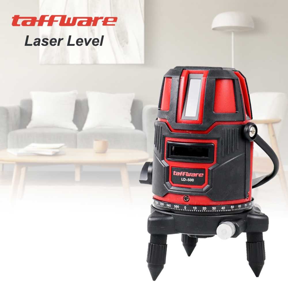 Jual Laser Level Bangunan Waterpass Laser Keramik Laser Level Leveling 4d 5 Point Line Laser ...
