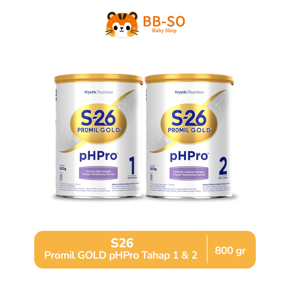 Jual S-26 Promil GOLD pHPro Tahap 1 & 2 Susu Formula Kemasan Kaleng ...