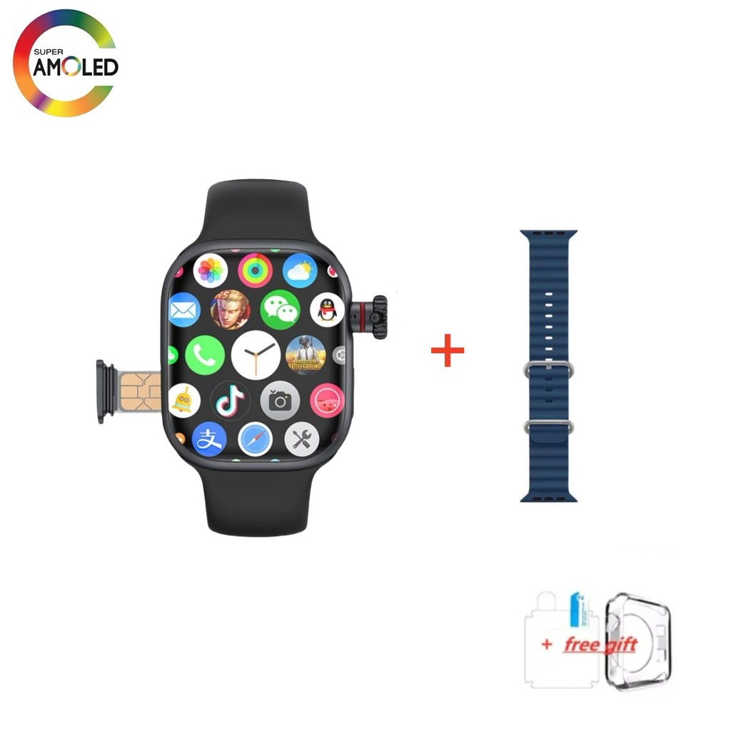 Jual CD99 watch X 5G smartwatch 2.29inch AMOLED 5G LTE smart watch with ...