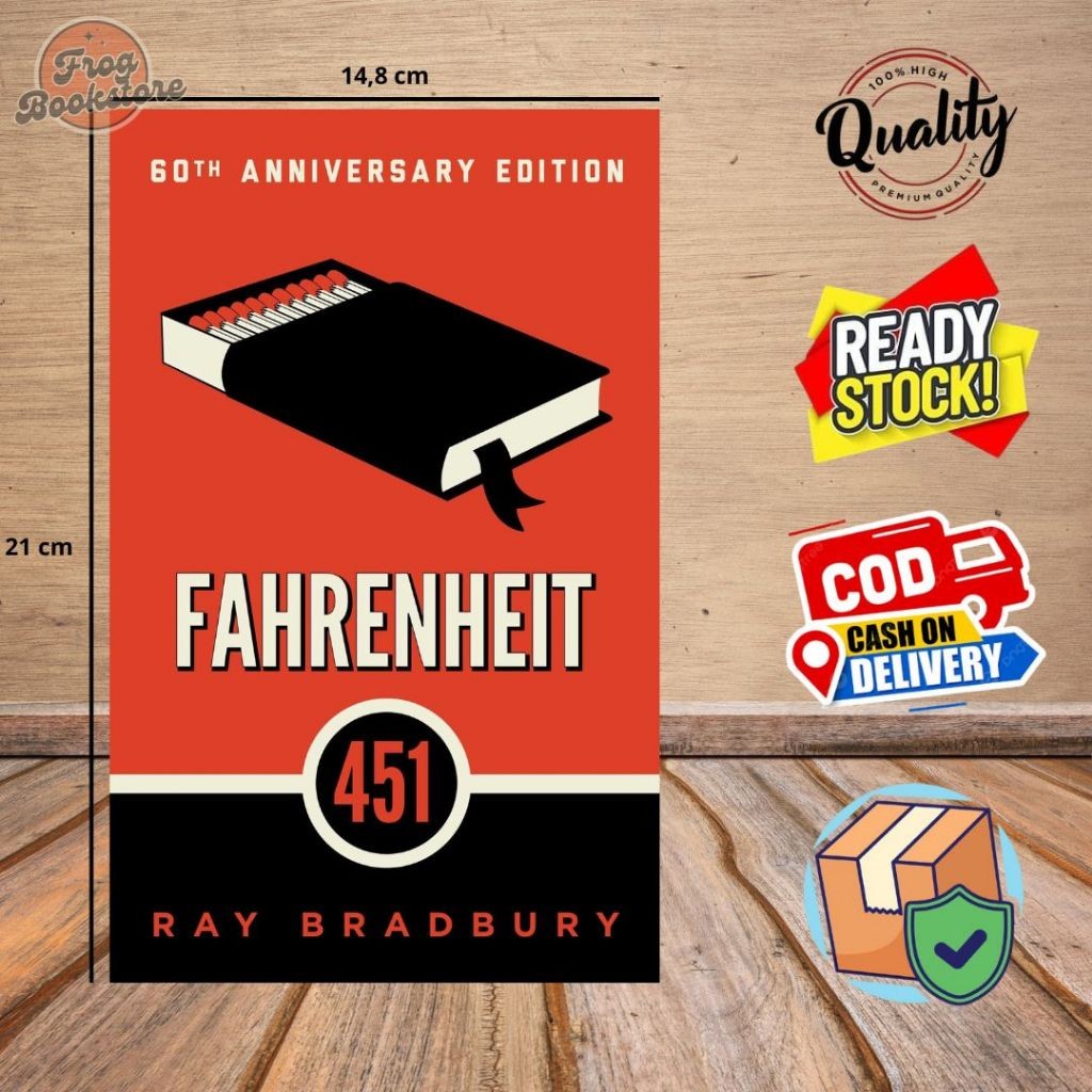 Jual Fahrenheit 451 by Ray Bradbury (English) | Shopee Indonesia