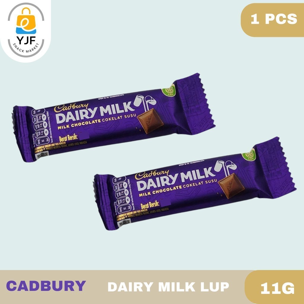 Jual Cadbury Dairy Milk Lup / Coklat Susu / Chocolate / Import ...