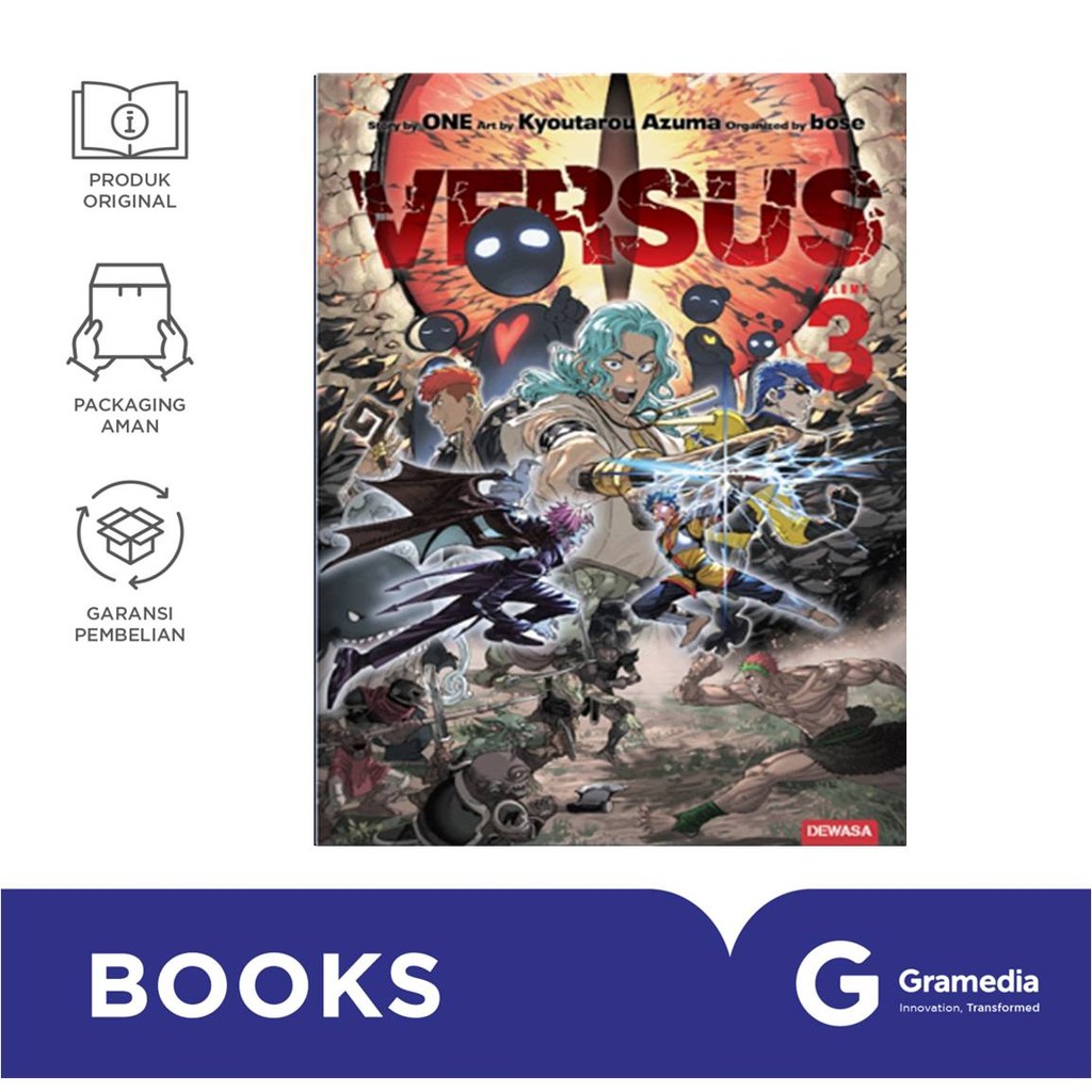 Jual Versus Vol. 03 (One) | Shopee Indonesia