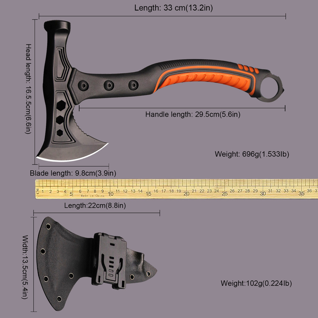 Jual Multi-purpose US 440c small hand axe, jungle tool axe, outdoor ...