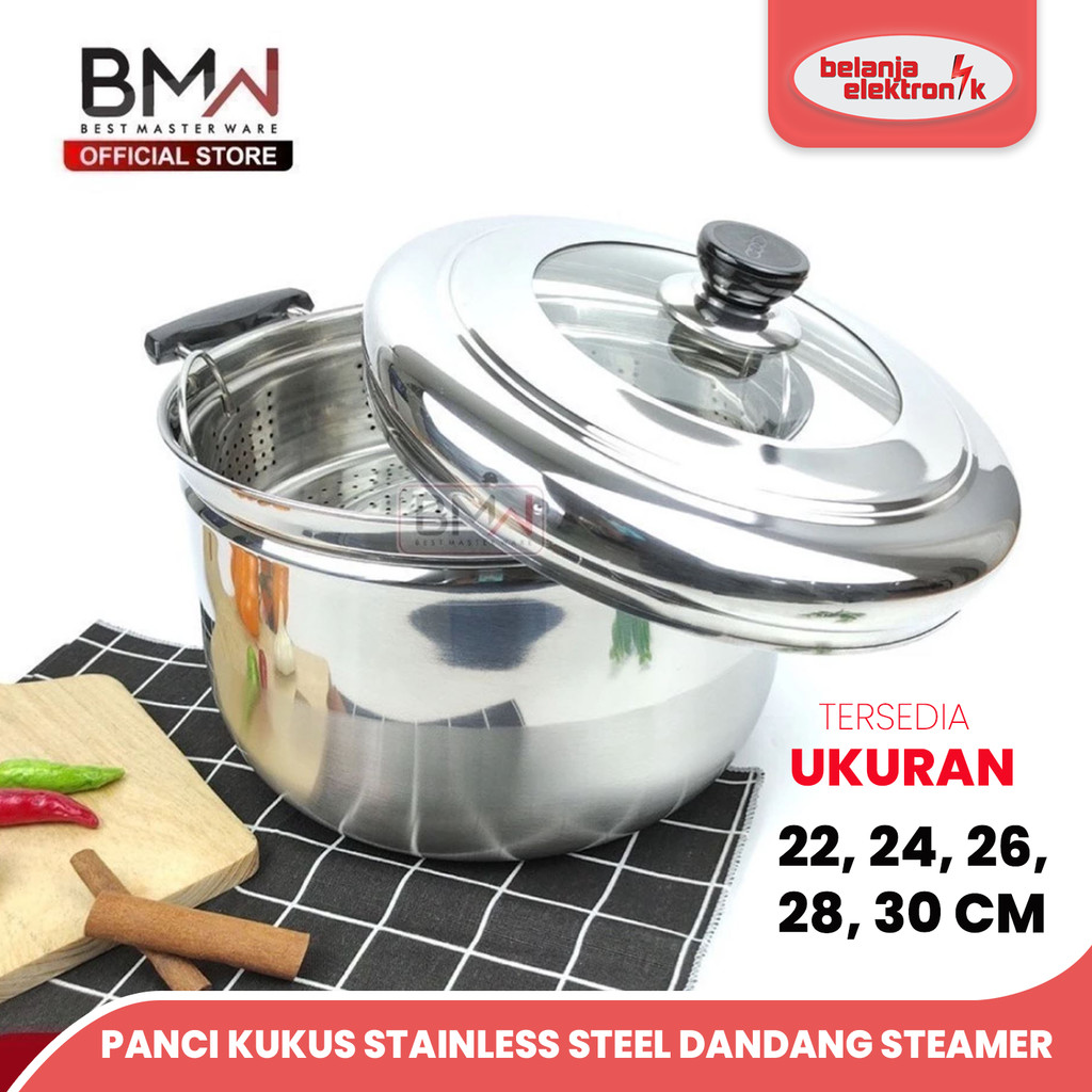 Jual BMW PANCI KUKUS STAINLESS STEEL DANDANG PANCI STEAMER LANGSENG ...
