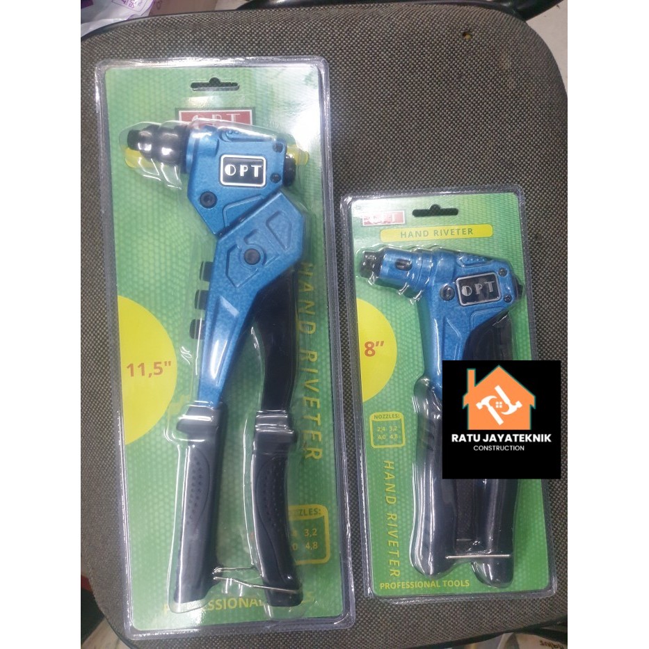 Jual Tang Rivet 2.5-4.8 mm Hand Rivet Paku Tembak Heavy Duty - 8 Inch ...