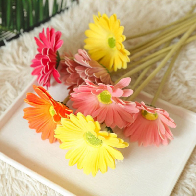 Jual Bunga Garbera daisy artificial pertangkai bunga palsu AF042 ...
