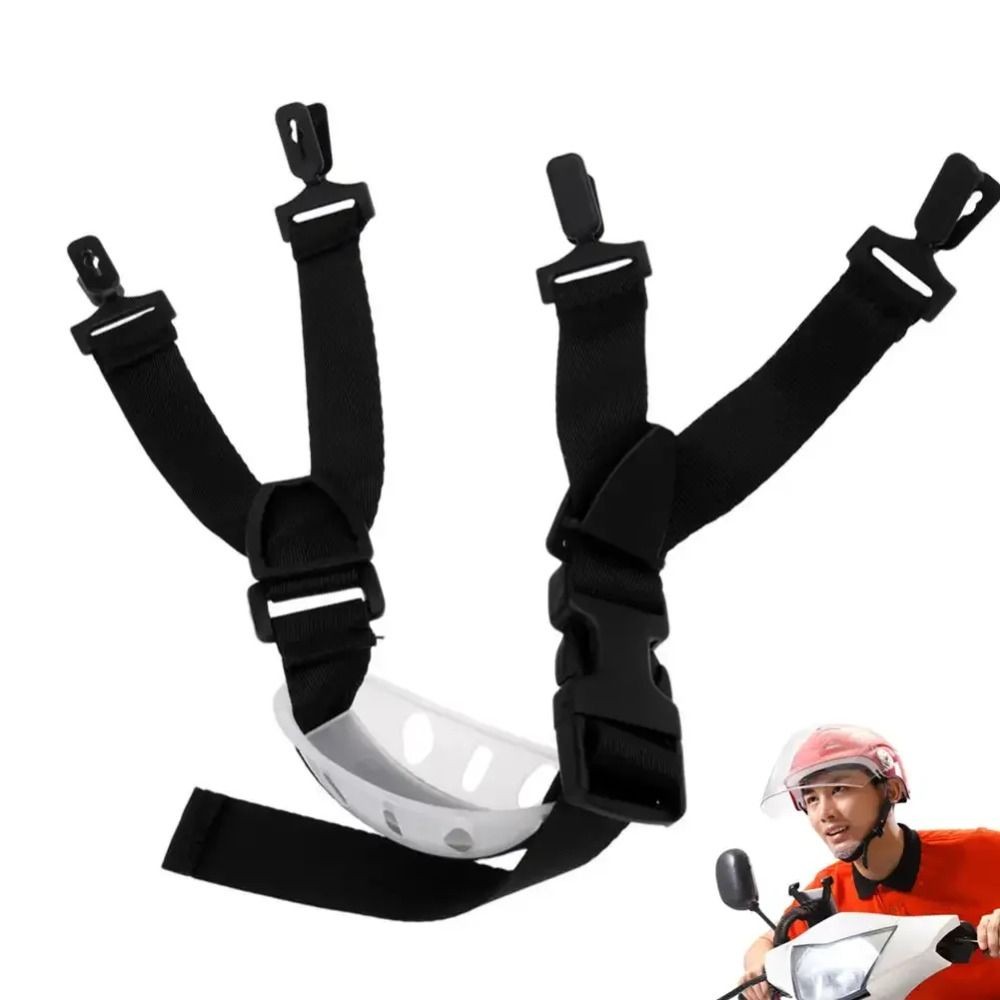 Jual 4 Pcs Universal Hard Helmet Chin Strap Wear-resistant Y-shaped ...