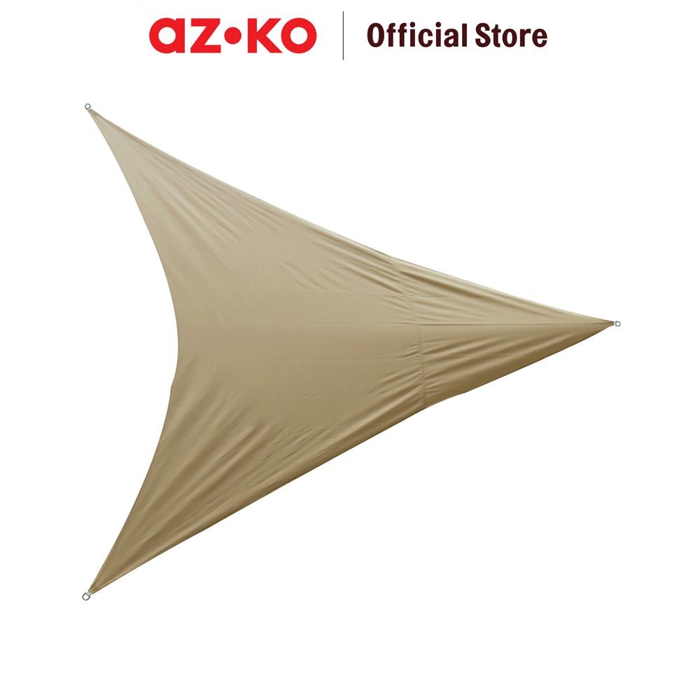 Jual AZKO Soleil 5 mtr Kanopi Taman Triangle - Cokelat Tan Canopy Atap ...