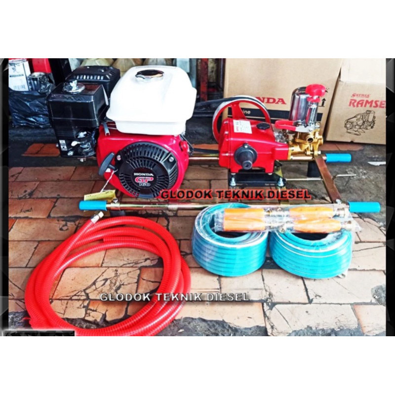 Jual MESIN CUCI STEAM KOMPLIT 10M 2roll 2 stik MESIN HONDA GP KOMPLIT ...
