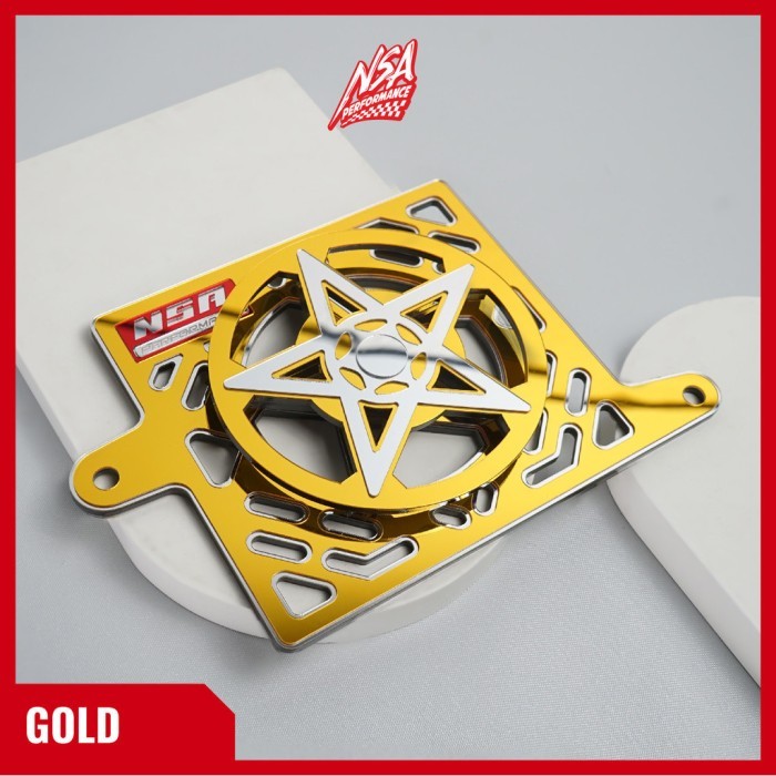 Jual NSA COVER RADIATOR SPINER BINTANG MIRROR VARIO PCX NMAX AEROX ADV ...