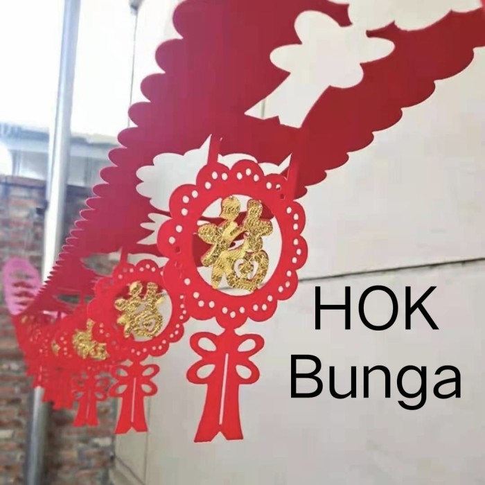 Jual Gantungan Sincia / Garland Imlek Harimau 2022 / Fu Hok Rezeki CNY ...