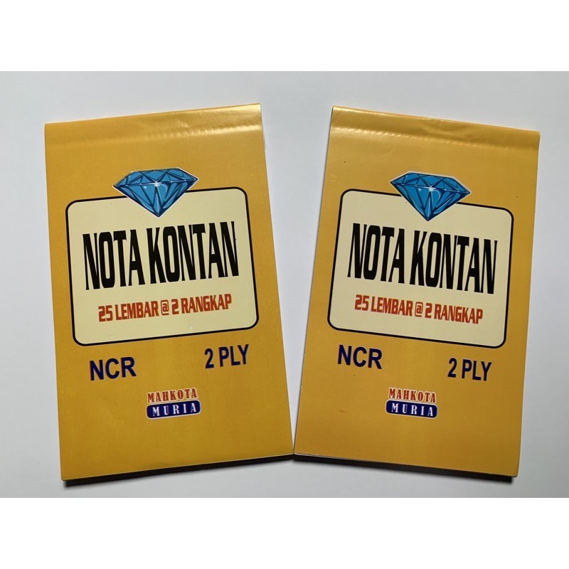 Jual Nota 2 Ply, Nota NCR, Nota Kecil, Nota Kontan | Shopee Indonesia