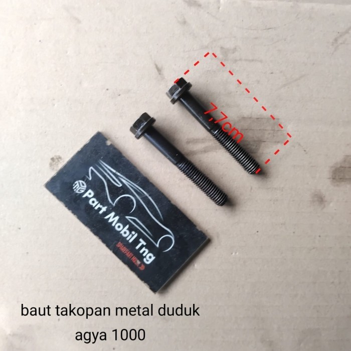 Jual Baut Bolt Bold Takopan Cup Metal Duduk Daihatsu Agya Ayla Sigra 10 ...
