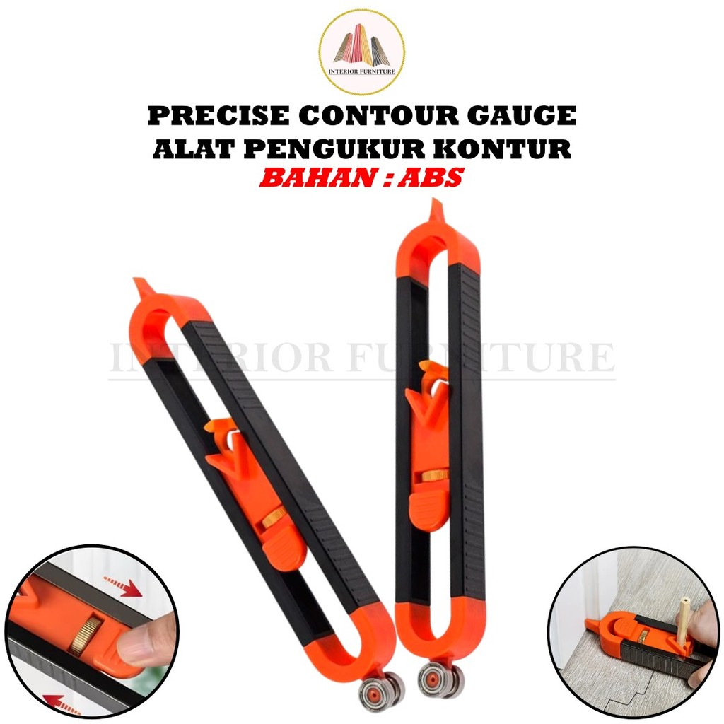 Jual Alat Ukur Pola Kontur Countour Penggaris Kontur Contour Gauge ...