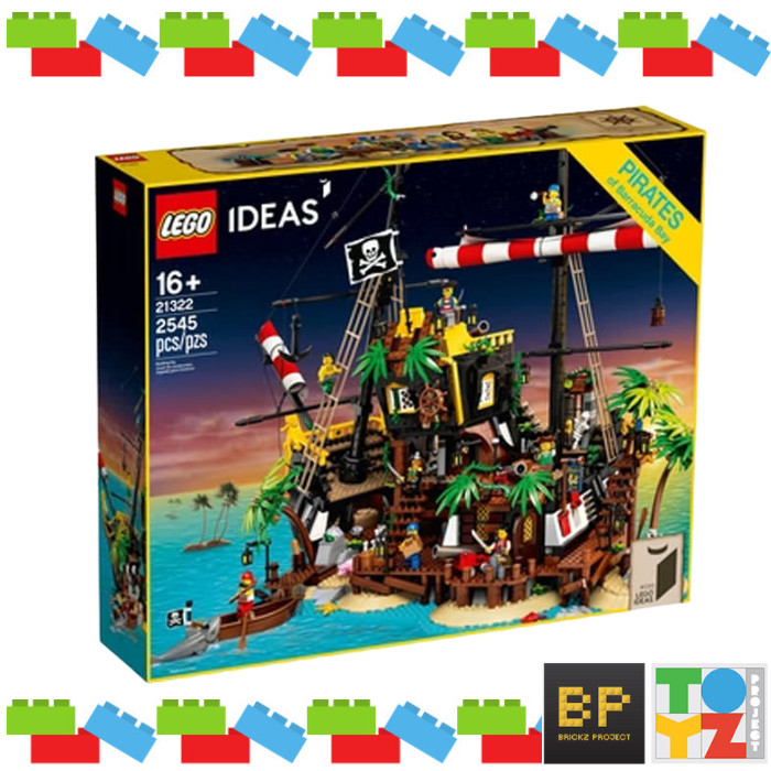 Jual Lego Ideas 21322 Pirates of Barracuda Bay Bp01 | Shopee Indonesia