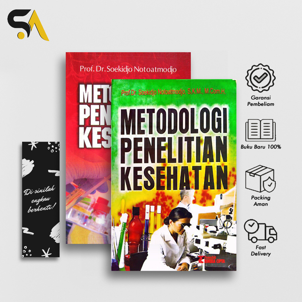 Jual Metodologi Penelitian Kesehatan By Soekidjo Notoatmodjo | Shopee Indonesia