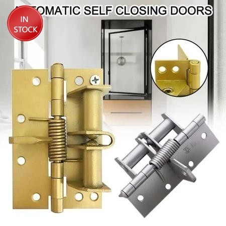 Jual 【IN STOCK】 Engsel Penutup Pintu Otomatis Metal Engsel Penahan ...