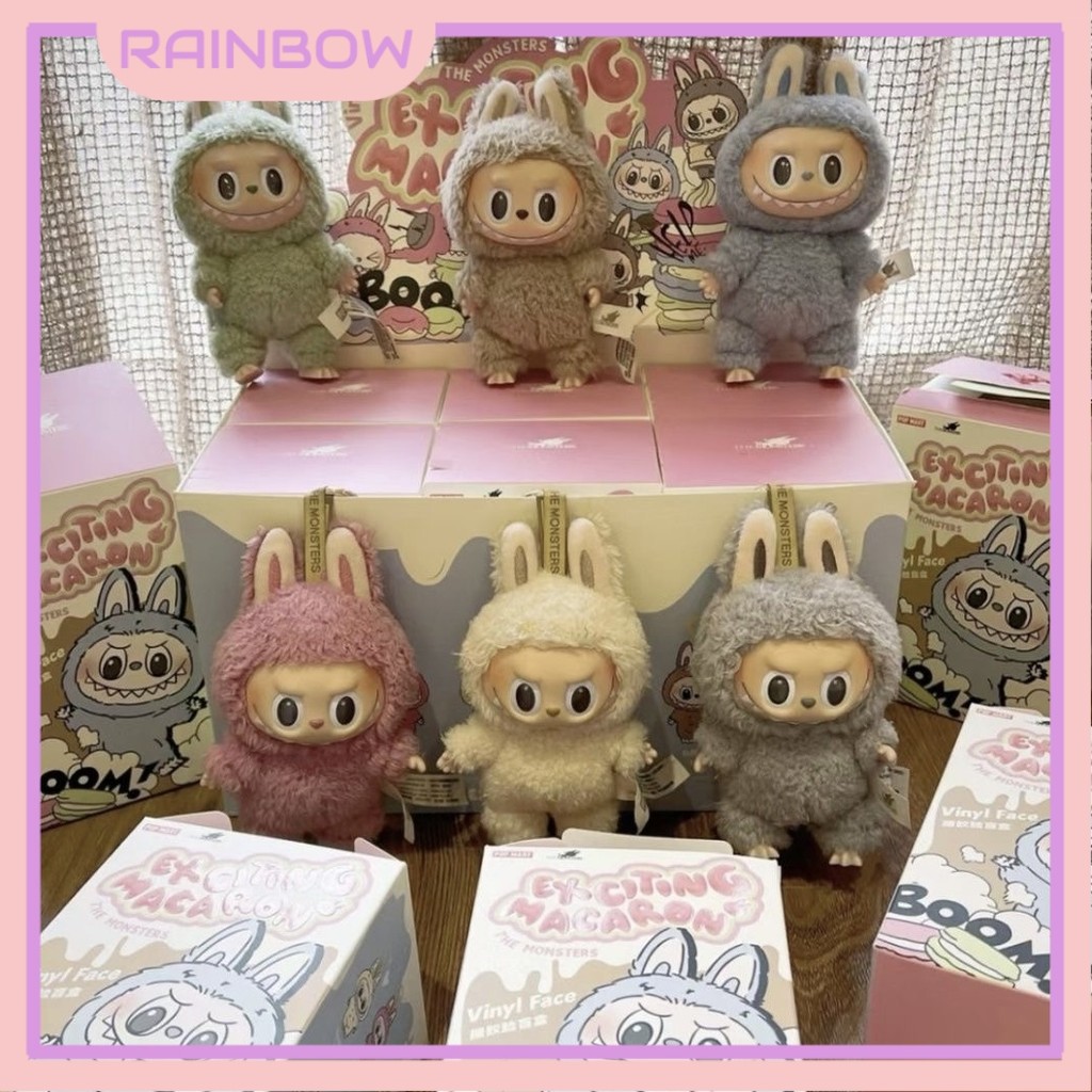 Jual RBW Boneka Labubu PopMart Labubu Macaron Sealed Exciting Lucu ...