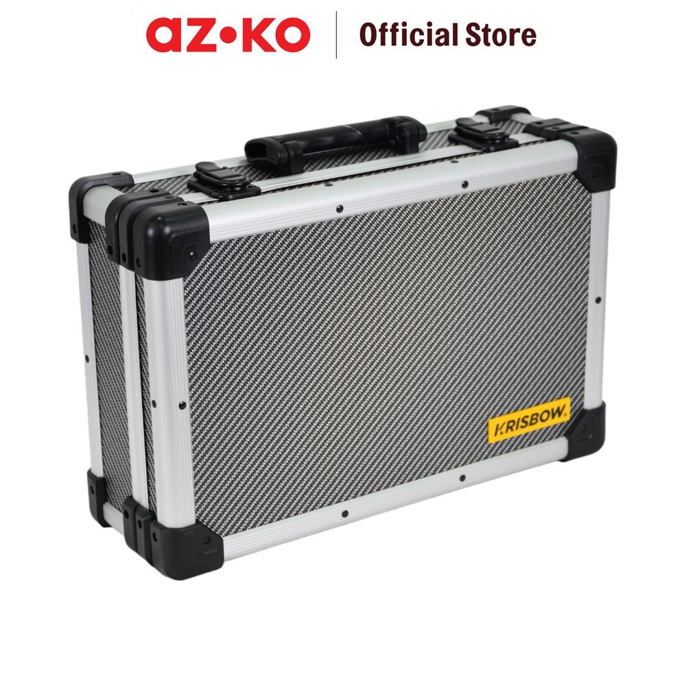 Jual AZKO Krisbow 41.5x27x13.4 cm Kotak Perkakas - Silver Protective ...